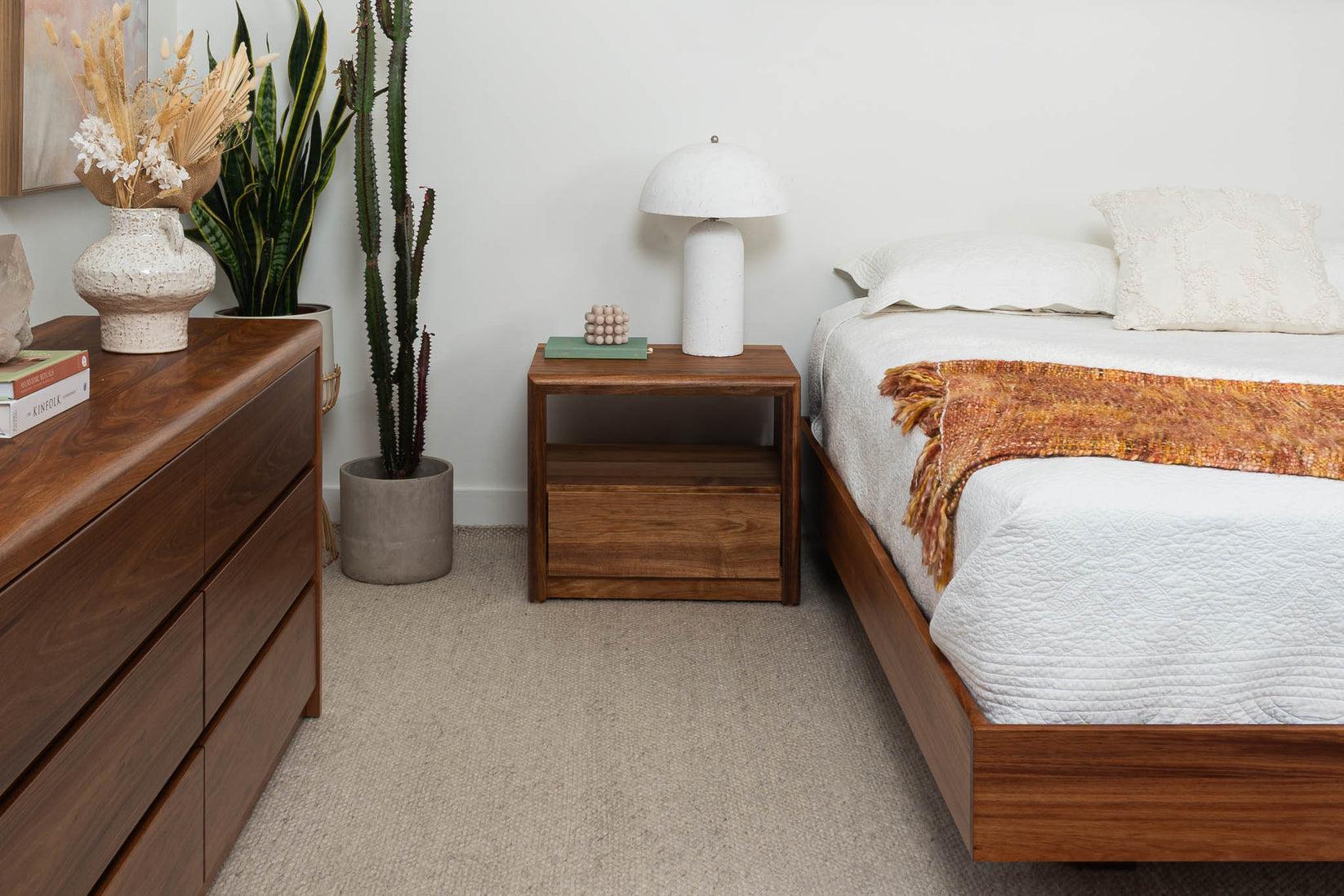 Yakka Blackwood Heritage Bedside Table – The Acacia Tree