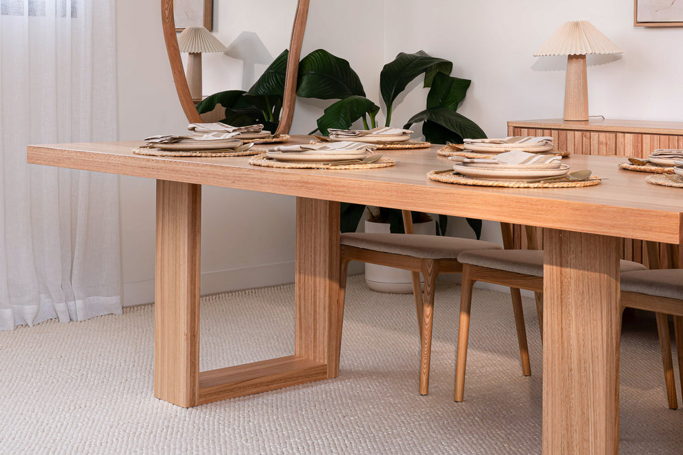 Osaka Vic Ash Signature Dining Table – The Acacia Tree