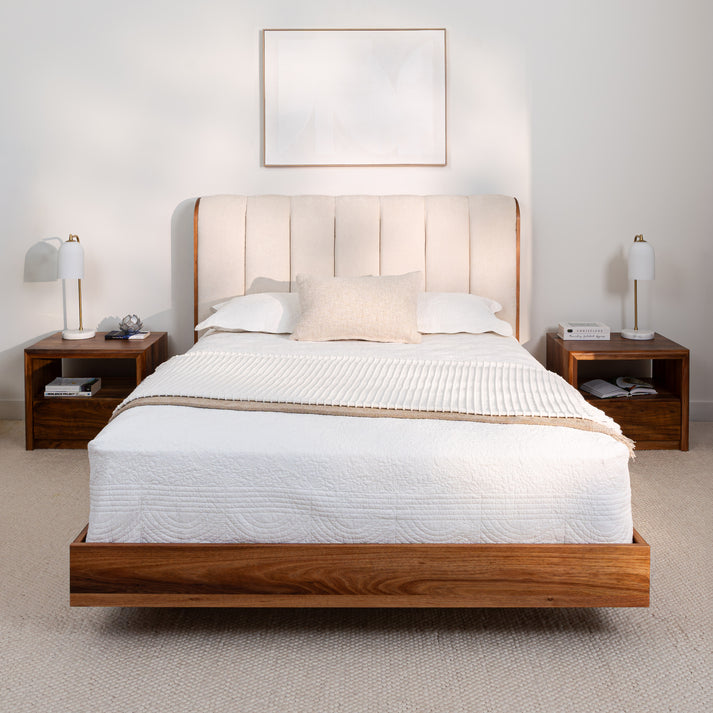 Yakka Cloud Blackwood Heritage Bed Frame – The Acacia Tree